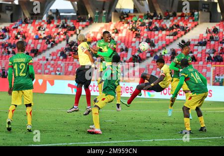 Mali und Angola ziehen am 7. 16. Januar 2023 während des Spiels der ...