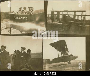 Handley Page V/1500, F7140, Atlantic, nach dem Unfall in Parrsboro?, NS ...