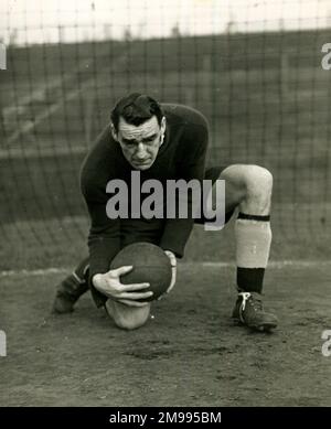 Frank Swift, Torwart in Manchester City, der während des Zweiten ...