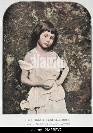 Alice als Beggar Girl Stockfotografie - Alamy
