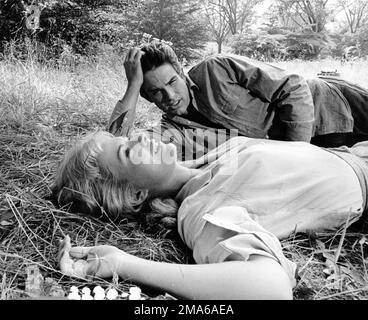 Jean Seberg & Warren Beatty Film Lilith (1964) Charaktere: Lilith ...