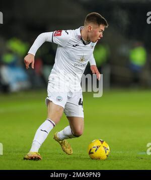 17. Januar 2023; Swansea.com Stadium, Swansea, Wales; FA Cup Fußball ...