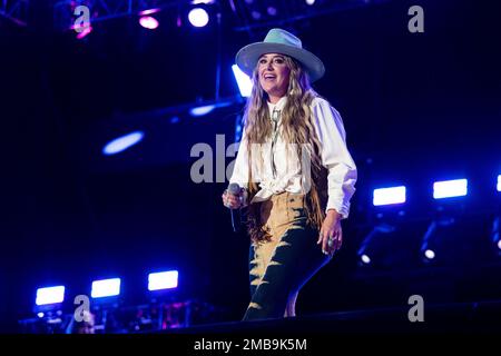 Lainey Wilson performs during CMA Fest 2022 on Thursday, June 8, 2022 ...
