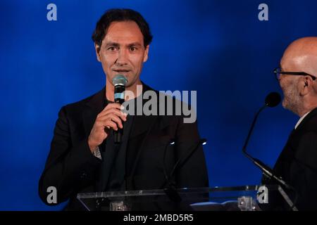 Charlie Stillitano, left, Managing Director for U.S. Lega Serie A ...