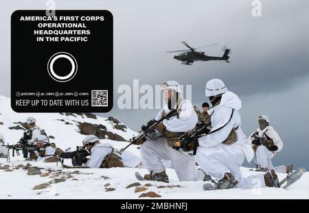 Amerikas erstes Korps ist das Hauptquartier der Armee für den Indo ...