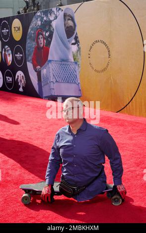 Matthew De Meritt, one of the performers who gave the E.T. character ...