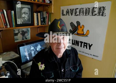 Patrick Haggerty, the founder and lead singer of the band Lavender ...
