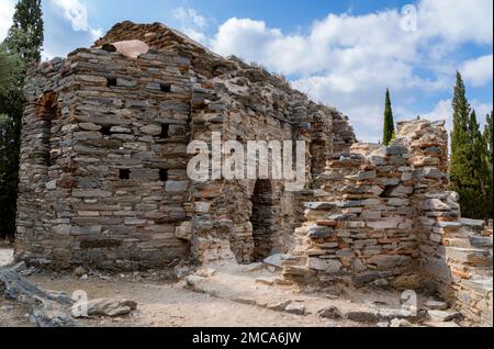 Ayios Marcos Tempel oder Fragomonastiro, an der archäologischen ...