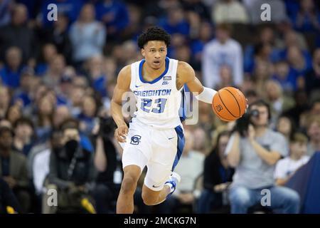 Creighton's Trey Alexander (23) plays against Villanova during the ...