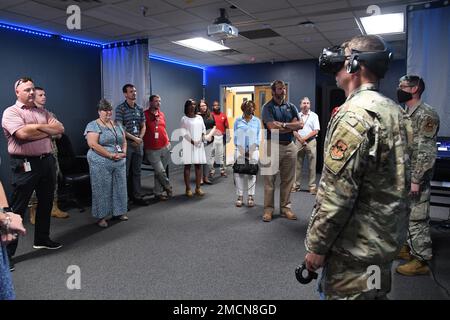 Mitglieder der Verwaltung der Biloxi und Jackson County School ...