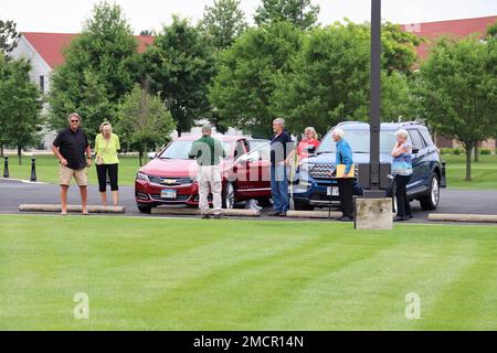 Nachfahren von Major General Robert Bruce McCoy, dem Mann, nach dem ...