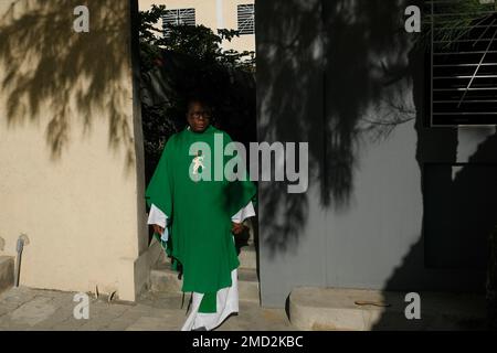 CORRECTS PRIEST NAME TO JEAN-NICAISSE MILIEN FROM JEAN-NICAISE MILLIEN ...