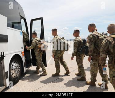 USA Soldaten der 228. Engineer Company, 337. Engineer Battalion, 55 ...