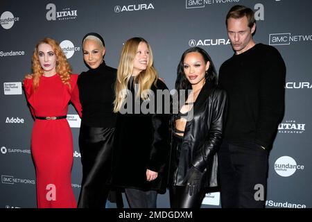 Caroline Boulton, from left, Amanda Brugel, Mia Goth and Cleopatra ...