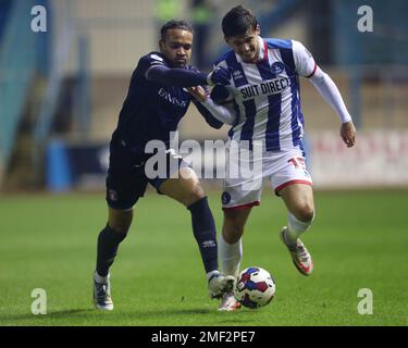 John-Kymani Gordon von Carlisle United feiert seinen Siegessieg nach ...