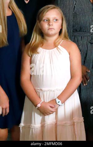 Mississippi First Lady Elee Reeves applauds as her husband, Republican ...