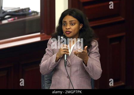 Rep. Dotie Joseph, D-North Miami, argues for her amendment to a bill on ...