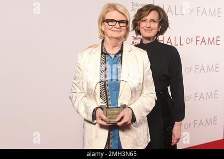EXCLUSIVE - Inductee Geraldine B. Laybourne poses for a portrait at ...