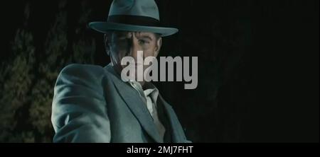 Los Angeles.CA.USA. Sean Penn als Mickey Cohen und Emma Stone als Grace ...