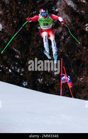 MURISIER Justin (SUI) beim alpinen Skirennen FIS Alpine Ski World Cup ...