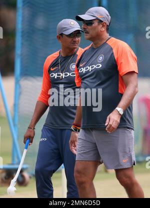 Der Leiter des Afghanistan Cricket Team Coach Jonathan Trott nimmt an ...