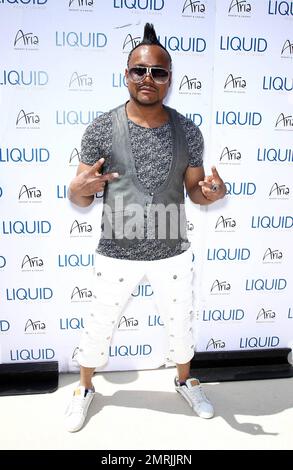 Kevin Federline unterstützt den Plattenproduzenten und Rapper Apl.de.ap ...