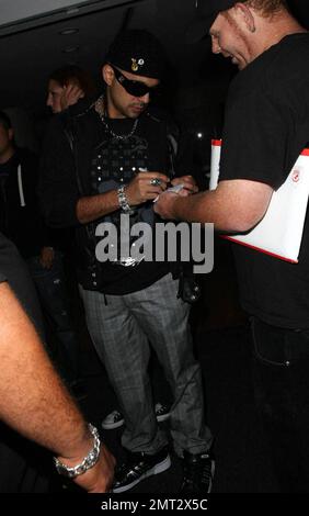 MENA Suvari und Sean Paul besuchen eine Party im Mondrian Hotel. Sean ...