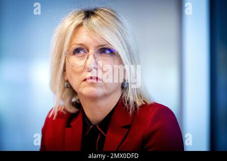 AMSTERDAM - Chief Risk Officer Ljiljana Cortan, CEO Steven van Rijswijk ...
