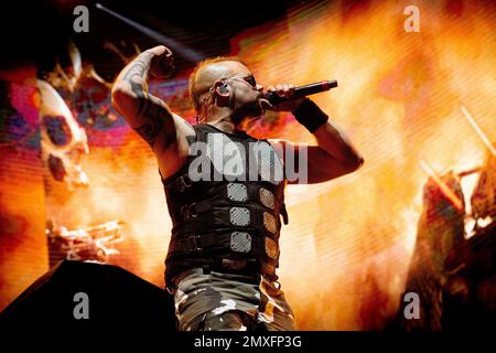 Frankreich 21. Juni 2019 Sabaton - live at Hell Fest Clisson © Andrea ...