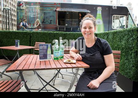 IMAGE DISTRIBUTED FOR S.PELLEGRINO - Chef Stephanie Izard of the ...