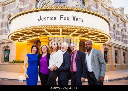 IMAGE DISTRIBUTED FOR JUSTICE FOR VETS - From left, Veterans Treatment ...
