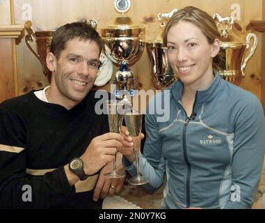 Canadian cross-country skier Beckie Scott gives reacts at her hotel in ...