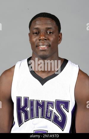 Garde der Sacramento Kings Darren Collison (7) fährt vor Gericht gegen ...