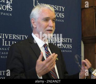 New University of Illinois President Timothy Killeen speaks to ...