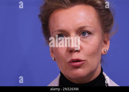 07. Februar 2023, Nordrhein-Westfalen, Düsseldorf: Ina Brandes (CDU ...