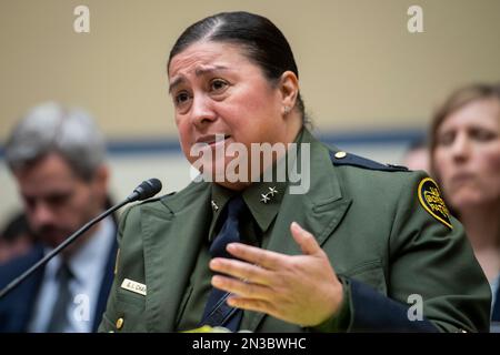 Gloria Chavez, Chief Patrol Agent, Rio Grande Valley Sektor, USA Zoll ...