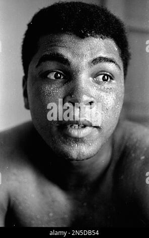FILE - In this May 25, 1965, file photo, heavyweight champion Muhammad ...