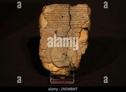 Irving Finkel, curator in charge of cuneiform clay tablets at the ...