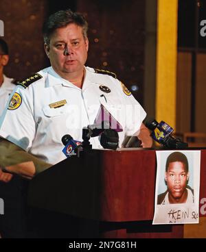 New Orleans Police Superintendent Ronal Serpas speaks at a news ...