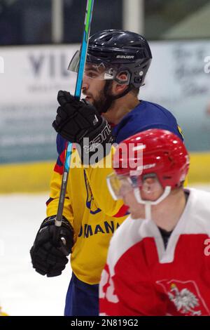 Coventry, England, 10. Februar 2023. Mircea Constantin spielt bei der ...