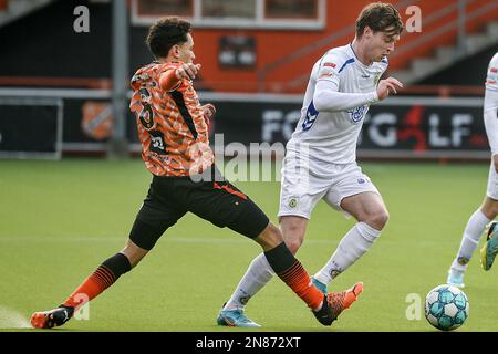 VOLENDAM - 11-02-2023, KRAS-Stadion. Jacks League Dutch Tweede divisie ...