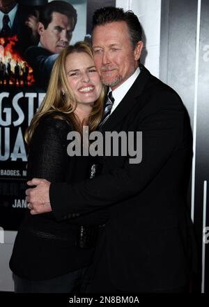 Robert Patrick, right, and Barbara Patrick attend the LA premiere of ...