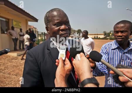 Head of the Central African Republic's government delegation to the ...