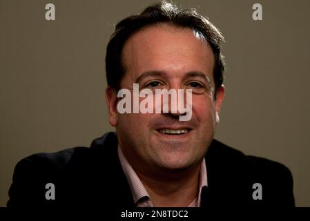 Israeli lawyer Nick Kaufman speaks during an interview with The ...