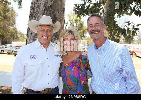 From left, Stuntman Richard Diamond Farnsworth, California State Parks ...