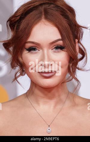 Elz The Witch poses for photographers upon arrival for the Gala ...