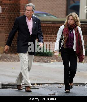 Dr. William Petit Jr., left, stands with his sister Johanna Chapman ...