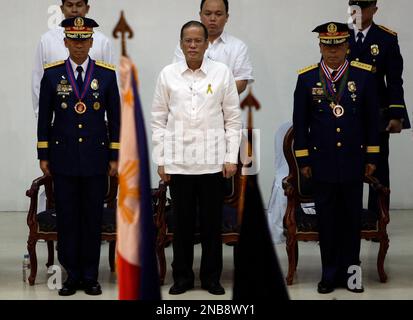 New Philippine National Police Chief Gen. Edgar Aglipay reviews cadets ...