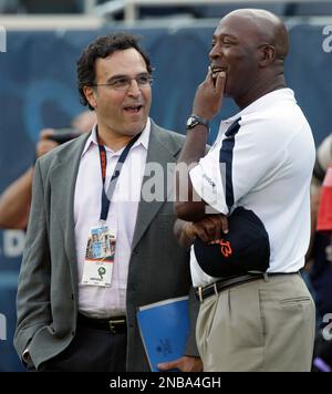 Chicago Bears President and CEO Ted Phillips, left, and Bears Chairman ...