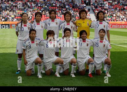 Japan's Homare Sawa, Kozue Ando, Kyoko Yano, Saki Kumagai, Yuki ...